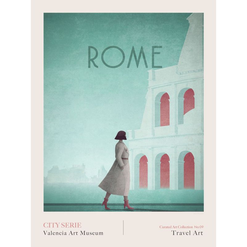 Plakat - Roma Reise Kunst