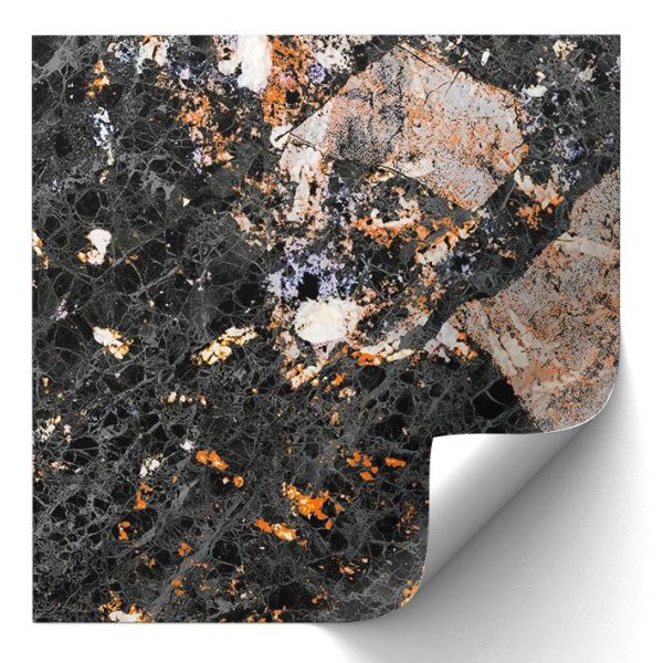 Fliseklistremerke - Svart Marmorstein